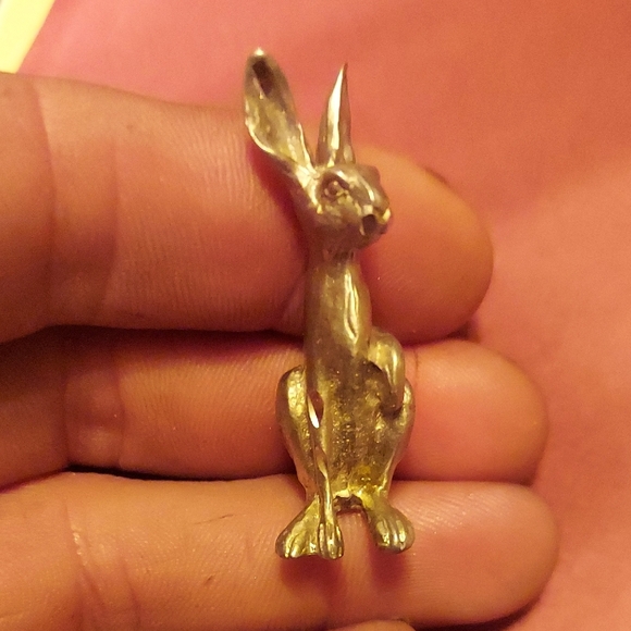 Vintage | Accents | Gold Rabbit Figurine | Poshmark